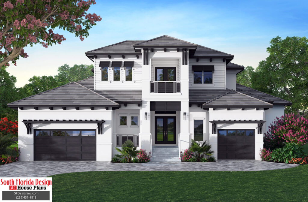 South Florida Design Gulf Harbour II House Plan - South Florida Design
