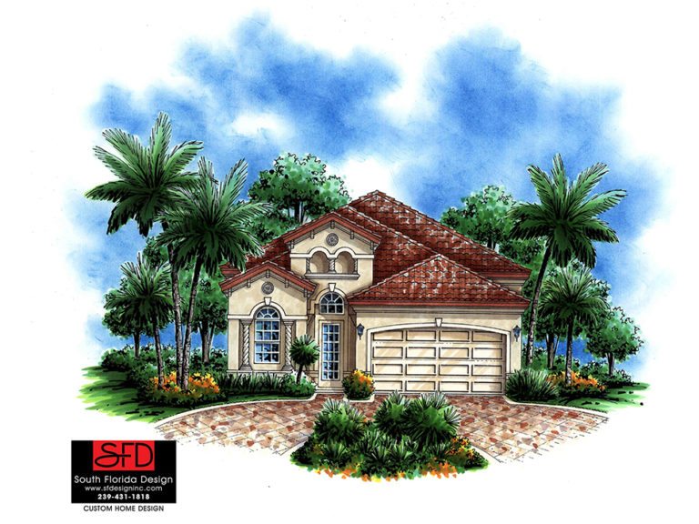 South Florida Design Mango Cay I House Plan - South Florida Design