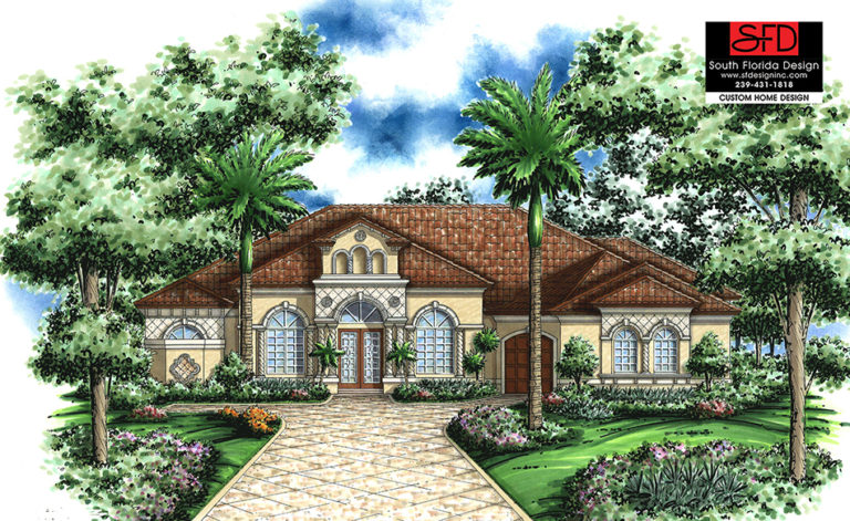 South Florida Design Verona House Plan - South Florida Design